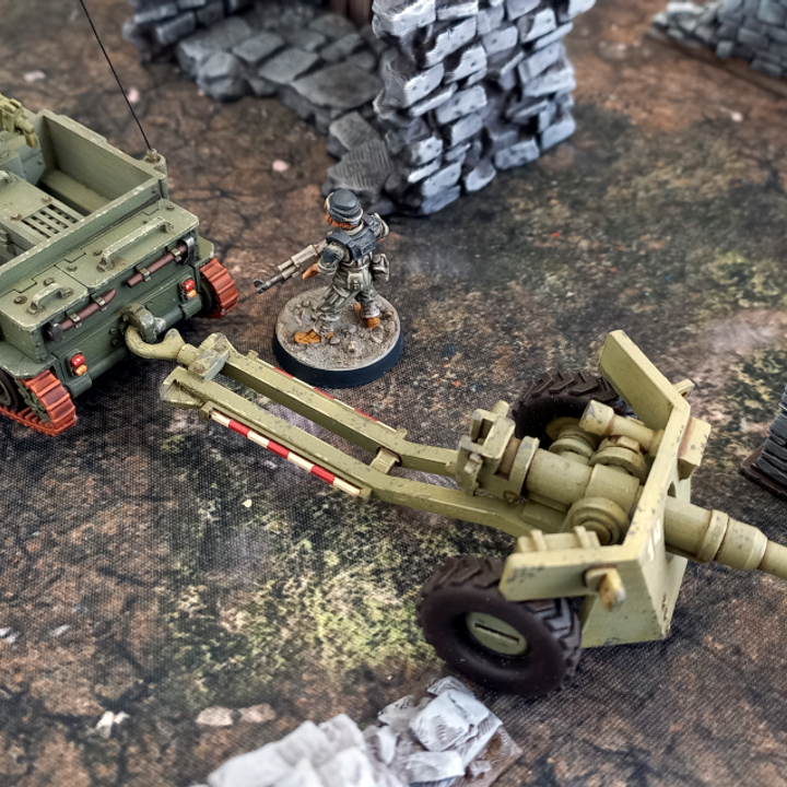 3D Printable Towed Guns - 3D Printable for 28mm Wargames by Tabletop ...