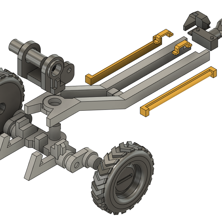 3D Printable Towed Guns - 3D Printable for 28mm Wargames by Tabletop ...