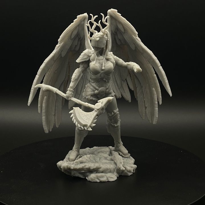 3D Printable Ingrid Ravenson 32mm&75mm - Core Model with Helmet (NSFW ...