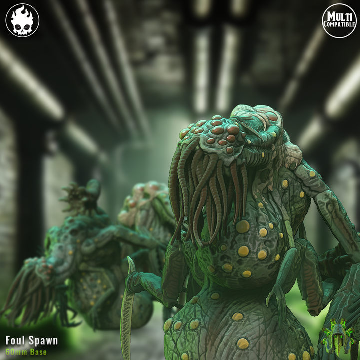 3D Printable Foul Spawn by Fleshcraft Studio