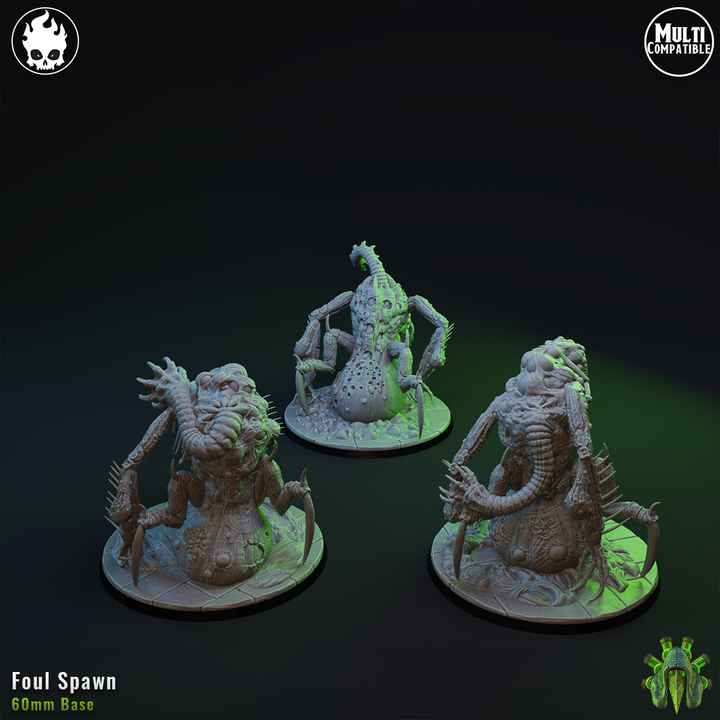 3D Printable Foul Spawn by Fleshcraft Studio
