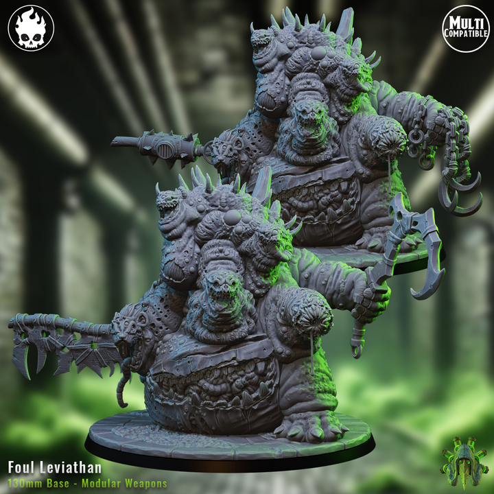 3D Printable Slithering Horrors STL Bundle by Fleshcraft Studio