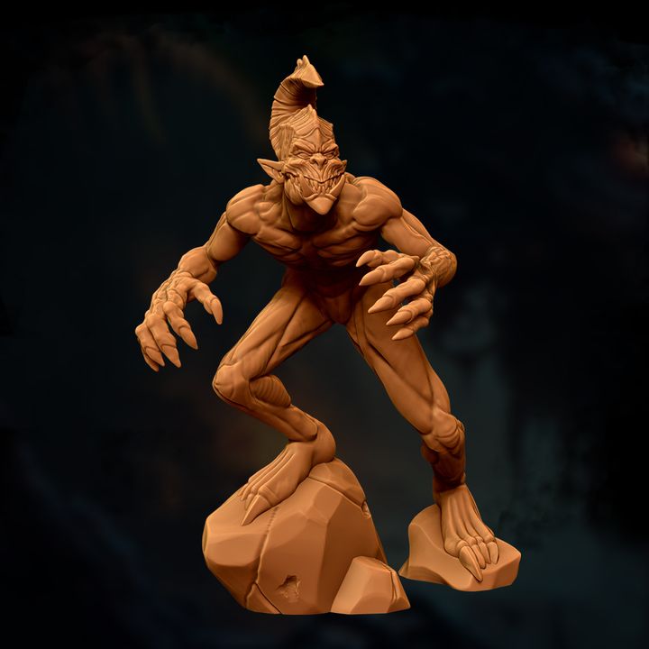 3D Printable Babau by Monster Atlas