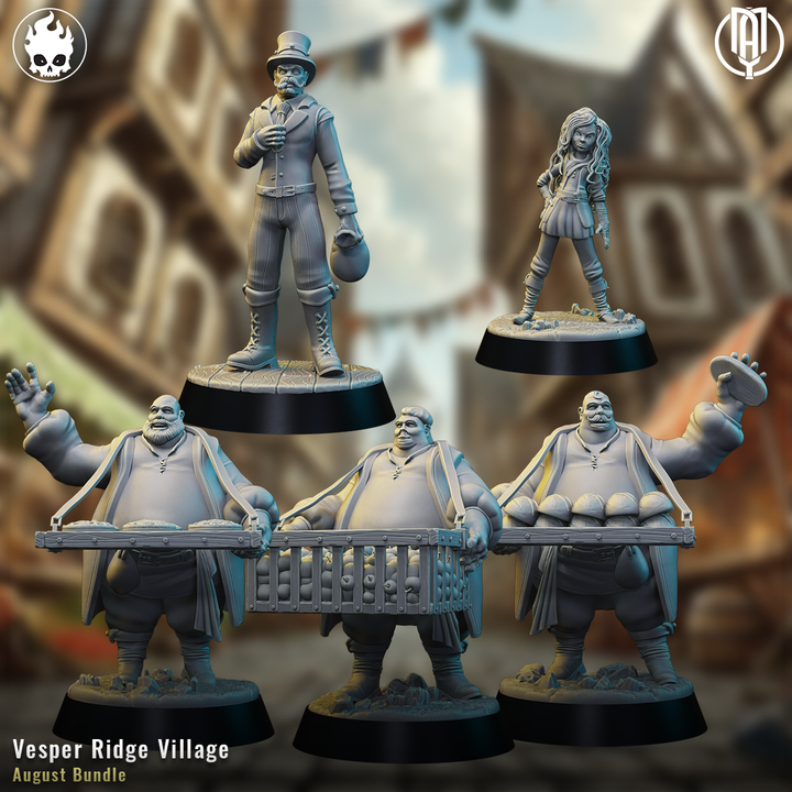 3D Printable Merchant's Daughter by NPC Forge