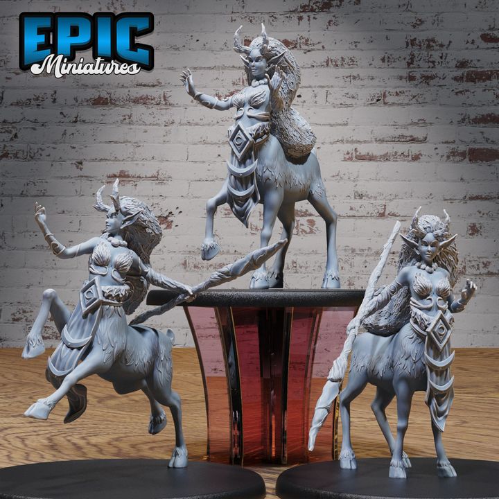 3D Printable Old Fables Set / Magical Creatures Collection / Fey ...