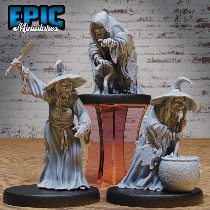 3D Printable Old Fables Set / Magical Creatures Collection / Fey ...