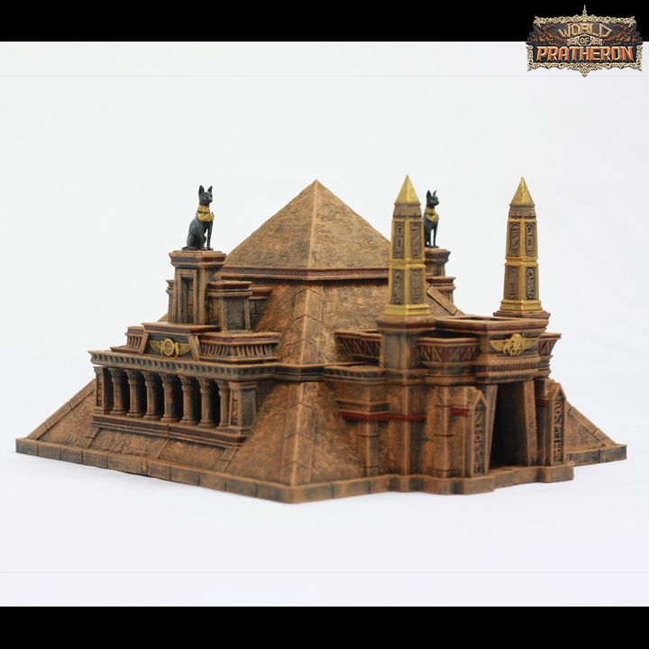 3D Printable Ancient city of the great pharaohs - Pyramid (Medium) by ...