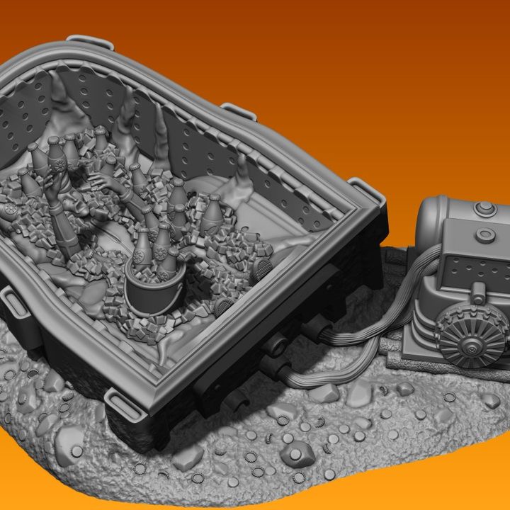 3D Printable Cryo Cooler by Mr. Bugg