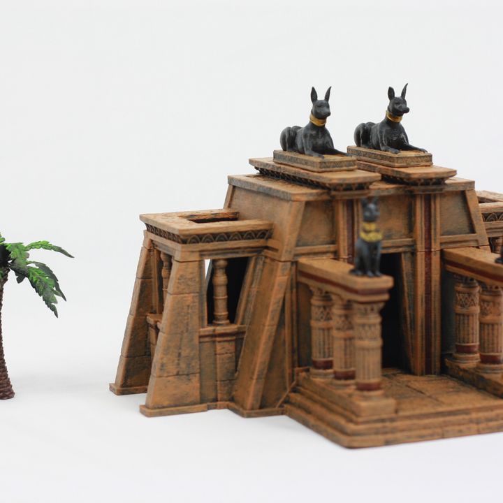 3D Print of Ancient city of the great pharaohs - Shrine by Char-ice