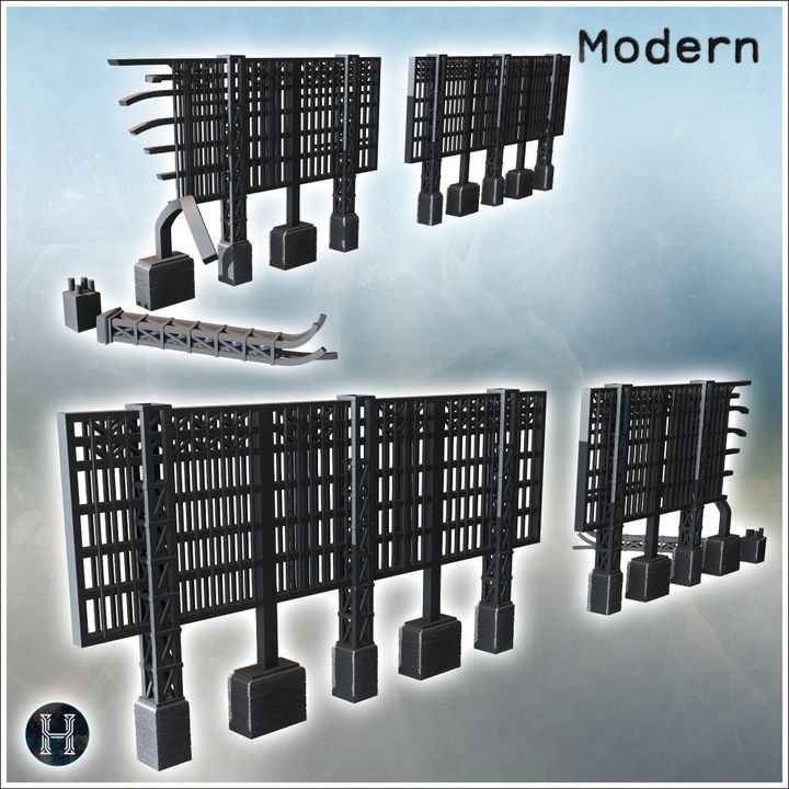 3D Printable German Mammut long-range surveillance radar system, with ...