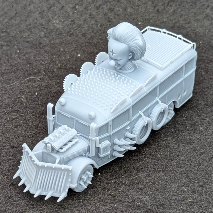 3D Printable Opel Blitz Ambulance Bus (Germany, WW2) converted to ...