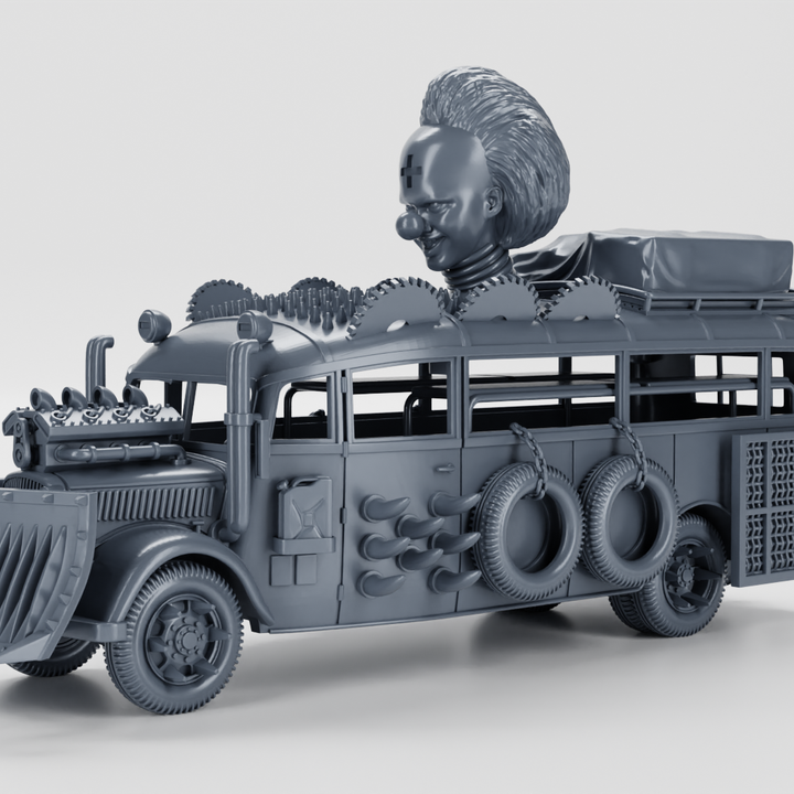 3D Printable Opel Blitz Ambulance Bus (Germany, WW2) converted to ...