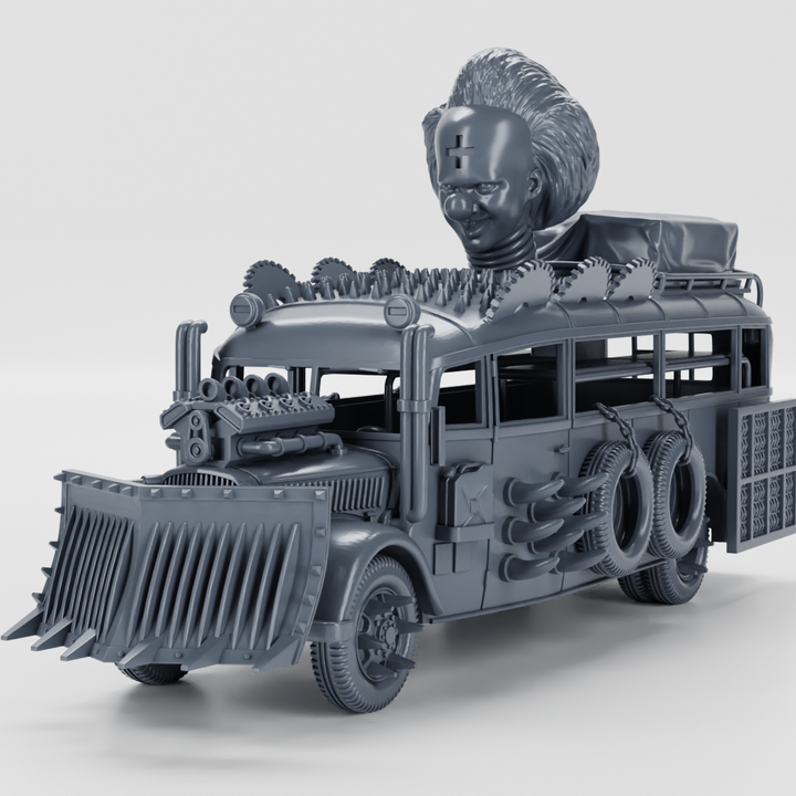 3D Printable Opel Blitz Ambulance Bus (Germany, WW2) converted to ...