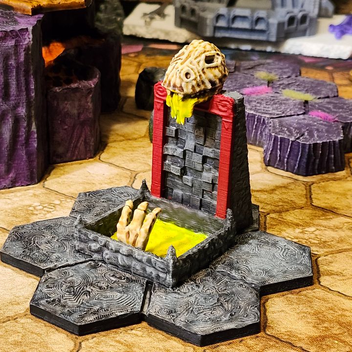 3D Printable Primordial Pool by Joshua Sithious