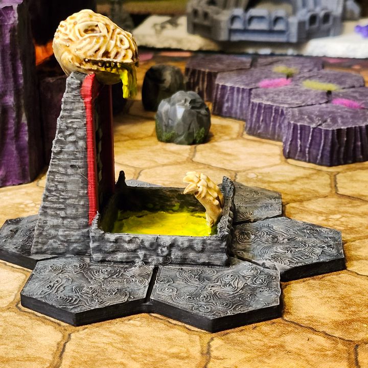 3D Printable Primordial Pool by Joshua Sithious