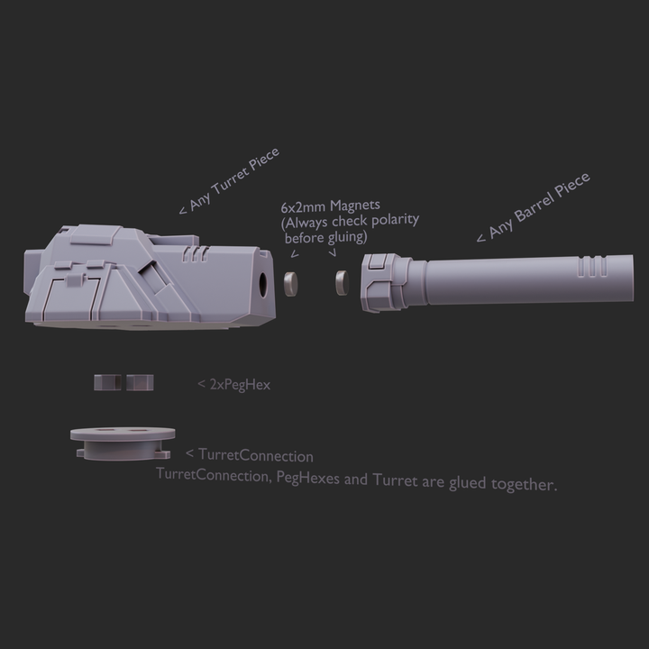 3D Printable Astral Combat Carrier | Modular Tank / Model Storage by ...