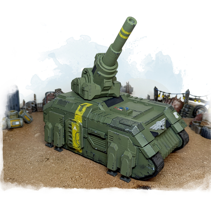 3D Printable Astral Combat Carrier | Modular Tank / Model Storage by ...