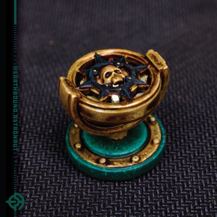 3D Printable First Player Marker Compass by Earthbound Astronaut - Seth K