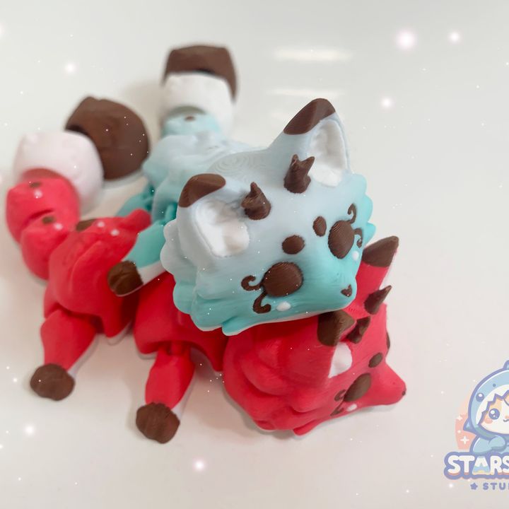 下载 Deer Deerling Fox Fairy Pastel Cat Dog Customizable Articulated ...