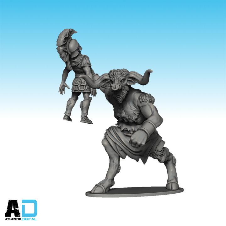 3D Printable Minotaur by Wargames Atlantic