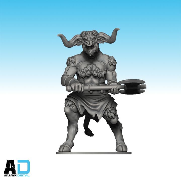 3D Printable Minotaur by Wargames Atlantic
