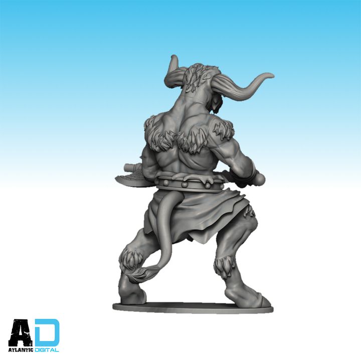 3D Printable Minotaur by Wargames Atlantic