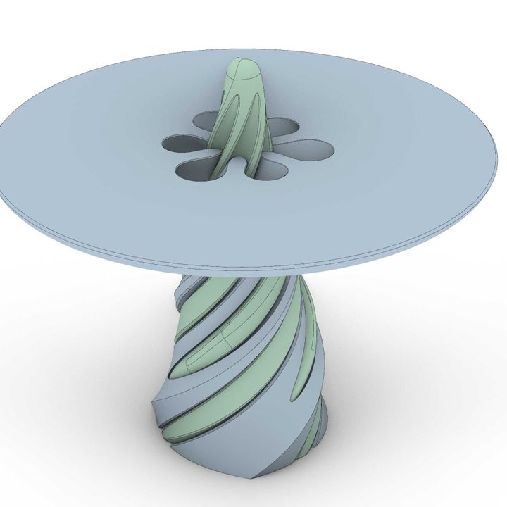 3D Printable Judgement Table by zoetion