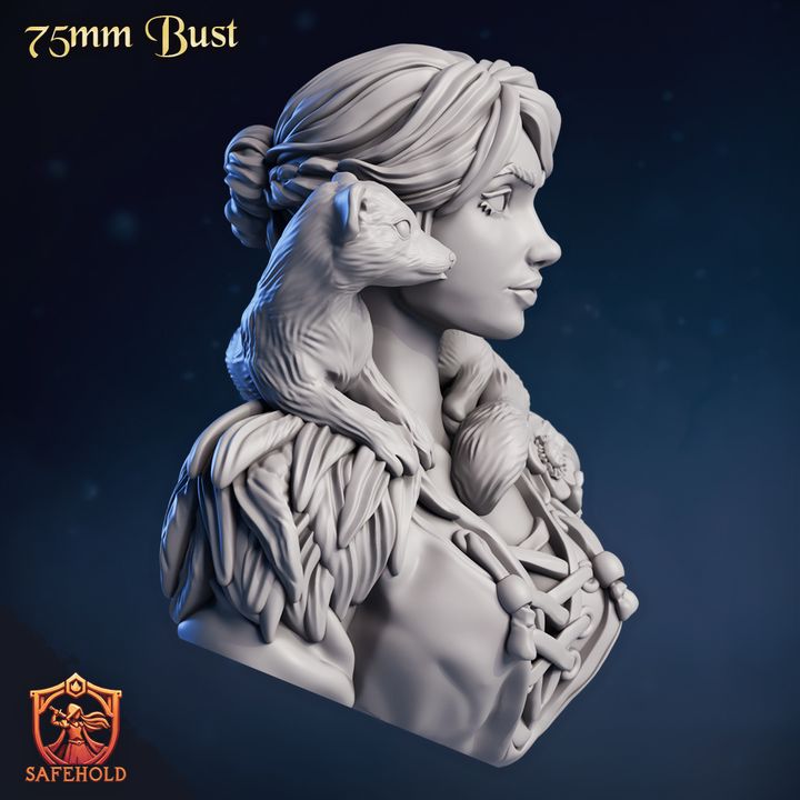 3D Printable Fantasy Busts by Safehold