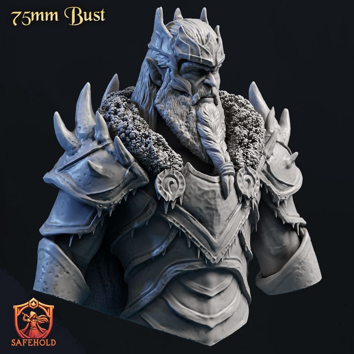 3D Printable Fantasy Busts by Safehold