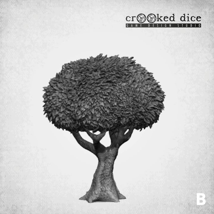 3D Printable Tree B by Karl Perrotton