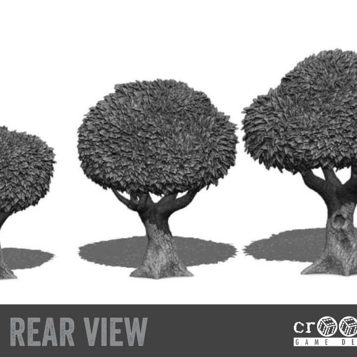 3D Printable Tree A by Karl Perrotton