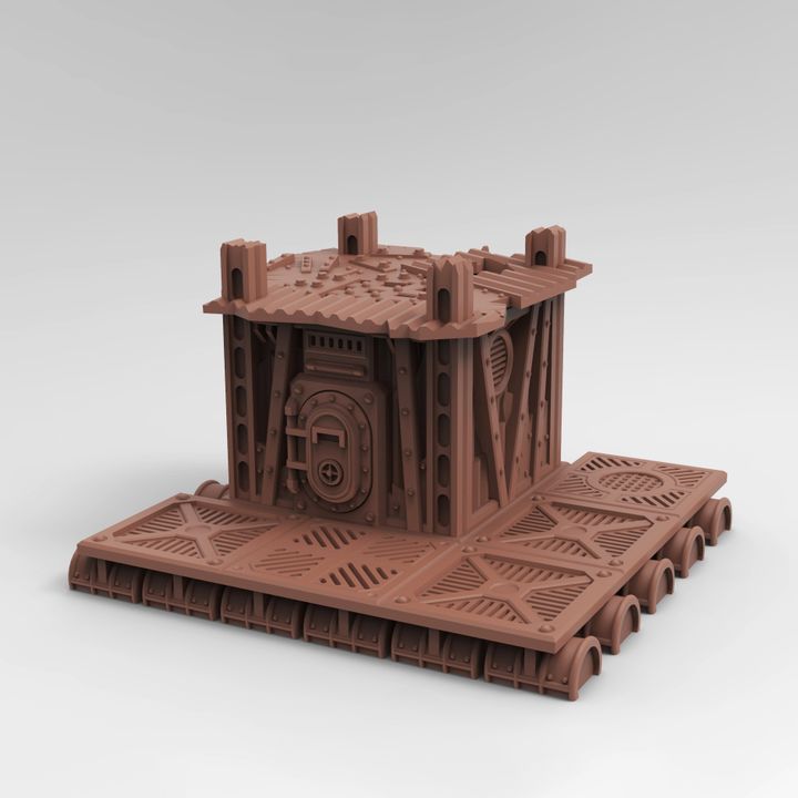 3D Printable Scum City - Small Shanties by Tesseract Tomb