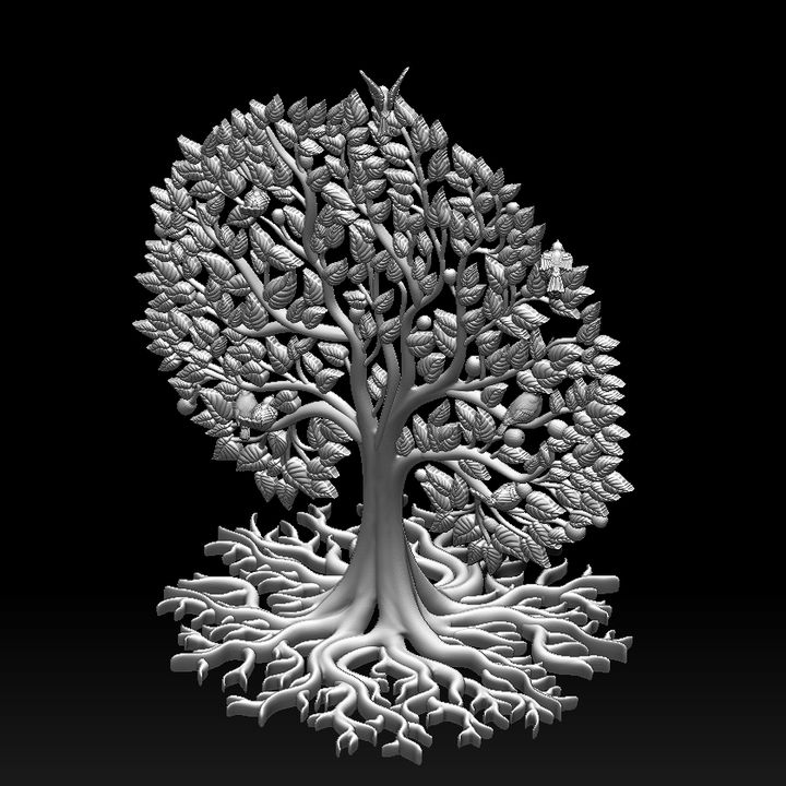 3D Printable tree of life by Dmitry Tishchenkov