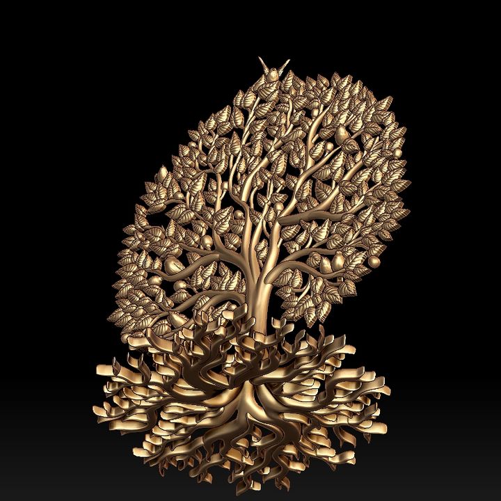 3D Printable tree of life by Dmitry Tishchenkov