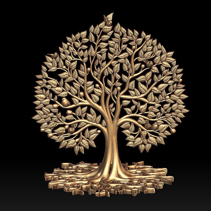 3D Printable tree of life by Dmitry Tishchenkov