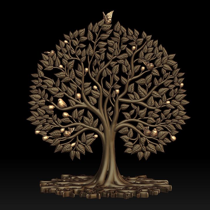 3D Printable tree of life by Dmitry Tishchenkov