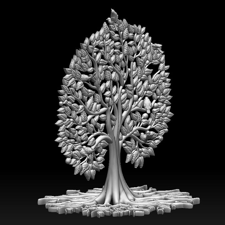 3D Printable tree of life by Dmitry Tishchenkov
