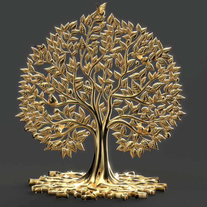 3D Printable tree of life by Dmitry Tishchenkov