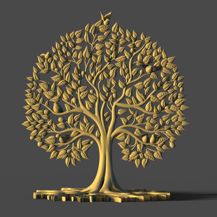 3D Printable tree of life by Dmitry Tishchenkov