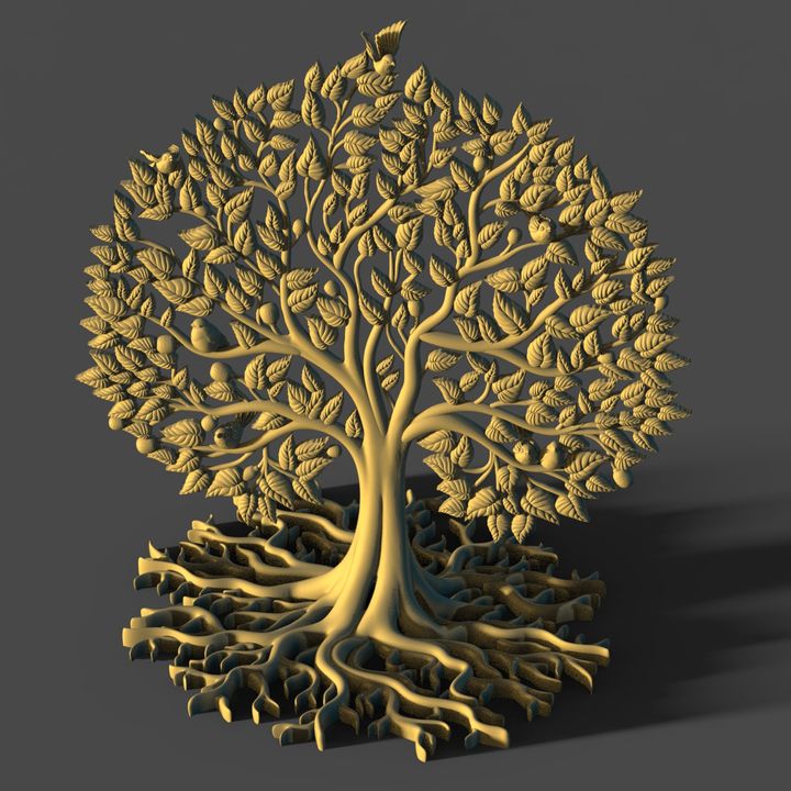 3D Printable tree of life by Dmitry Tishchenkov