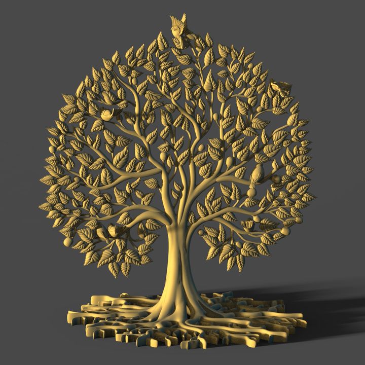 3D Printable tree of life by Dmitry Tishchenkov