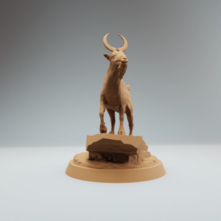 3D Printable Magic celestial fantasy goat dnd miniatures - pre ...