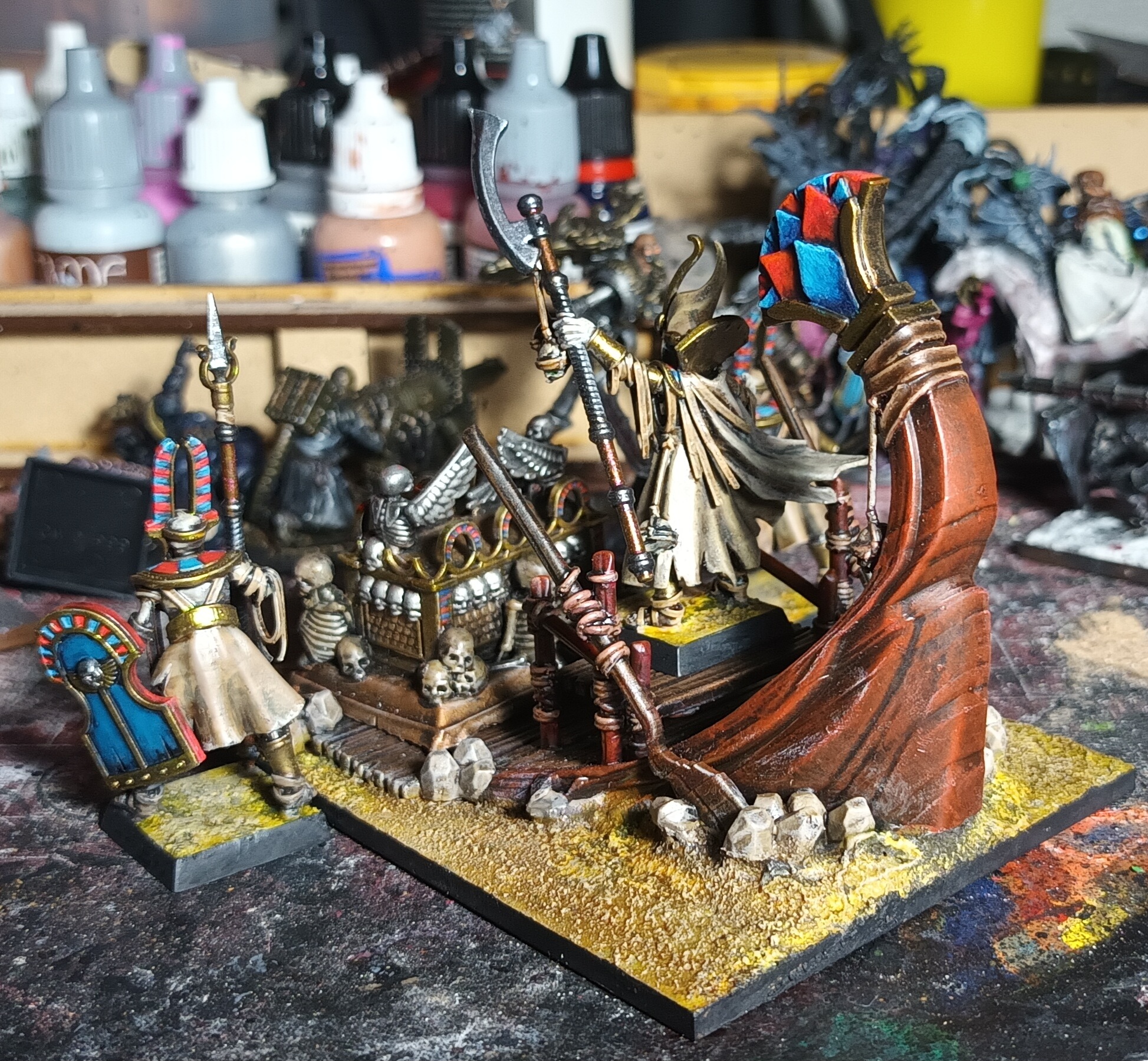 3D Printable Pharaoh Funeral Ship - Highlands Miniatures by Highlands ...