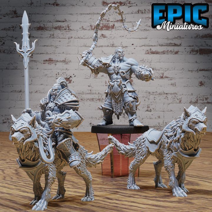 3D Printable Orc Army Set / Green Skin Lord / Male Humanoid Warrior ...