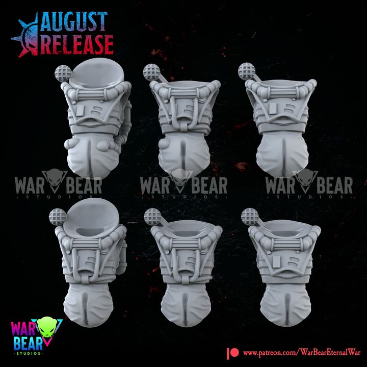 3D Printable Alien Cult Hybrids by BattleCat Grim Wars