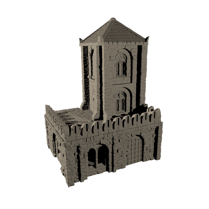 3D Printable City Building 3 - STL File by JSCreativeSE