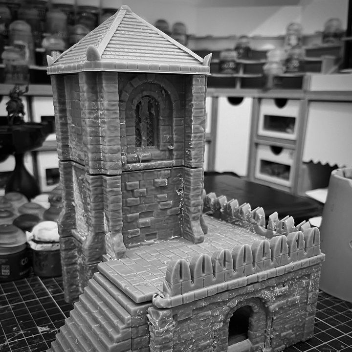 3D Printable City Building 3 - STL File by JSCreativeSE