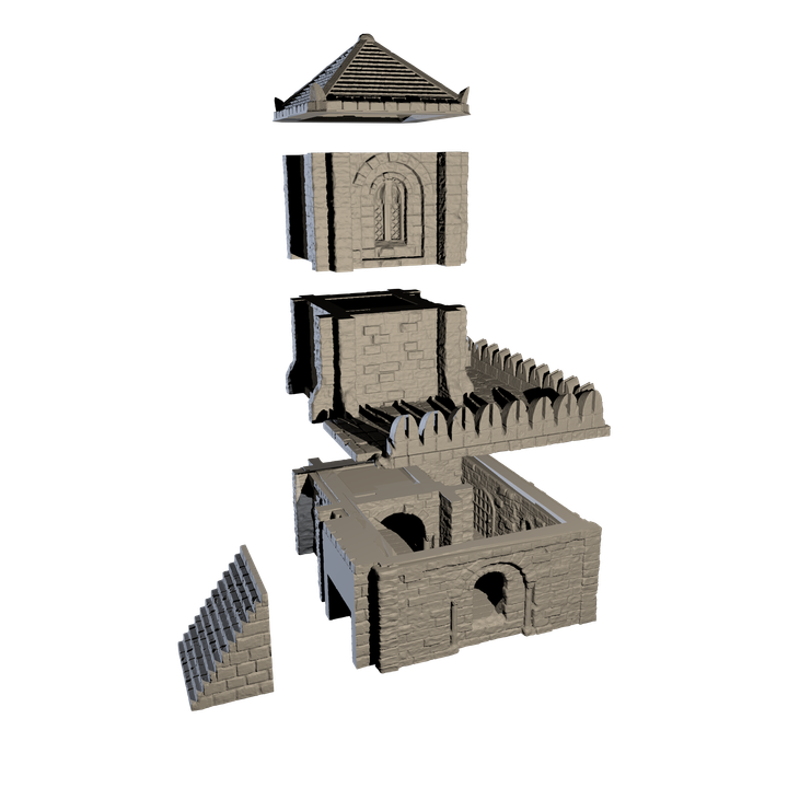 3D Printable City Building 3 - STL File by JSCreativeSE