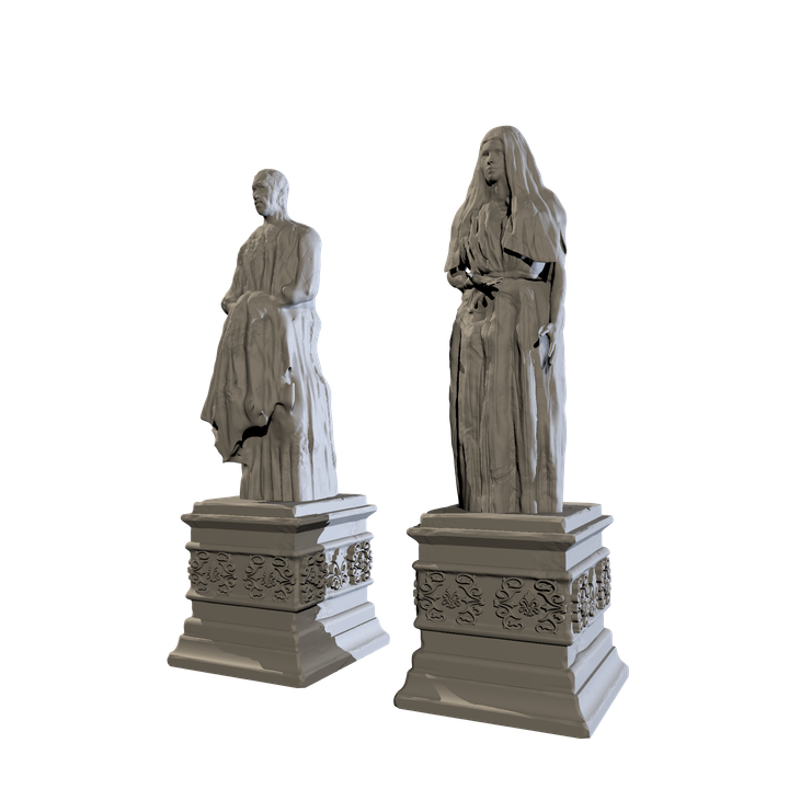 3D Printable City Statues - STL File by JSCreativeSE