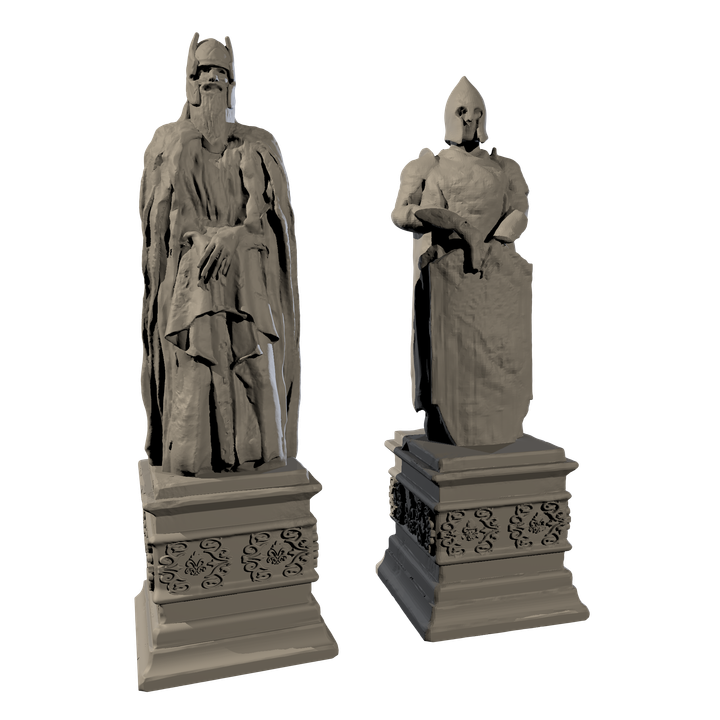 3D Printable City Statues - STL File by JSCreativeSE